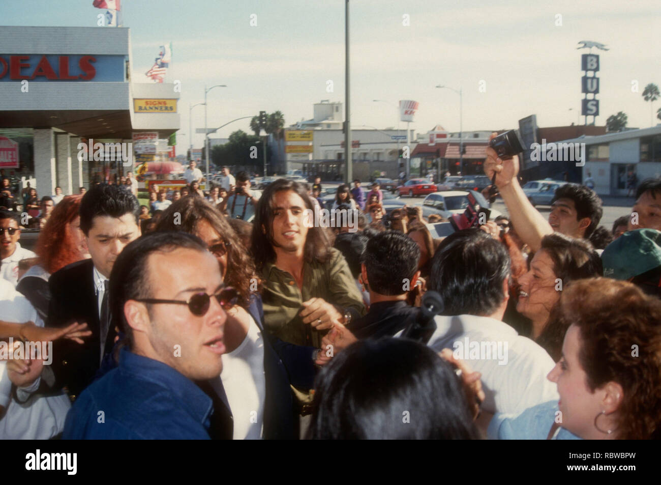 LOS ANGELES, CA - AUGUST 17: Singer Ricky Martin attends in store ...