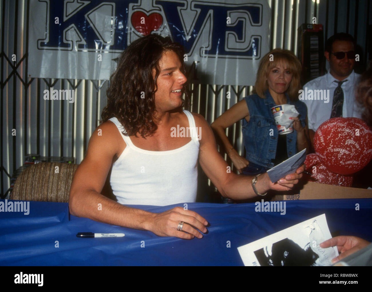 LOS ANGELES, CA - AUGUST 17: Singer Ricky Martin attends in store ...