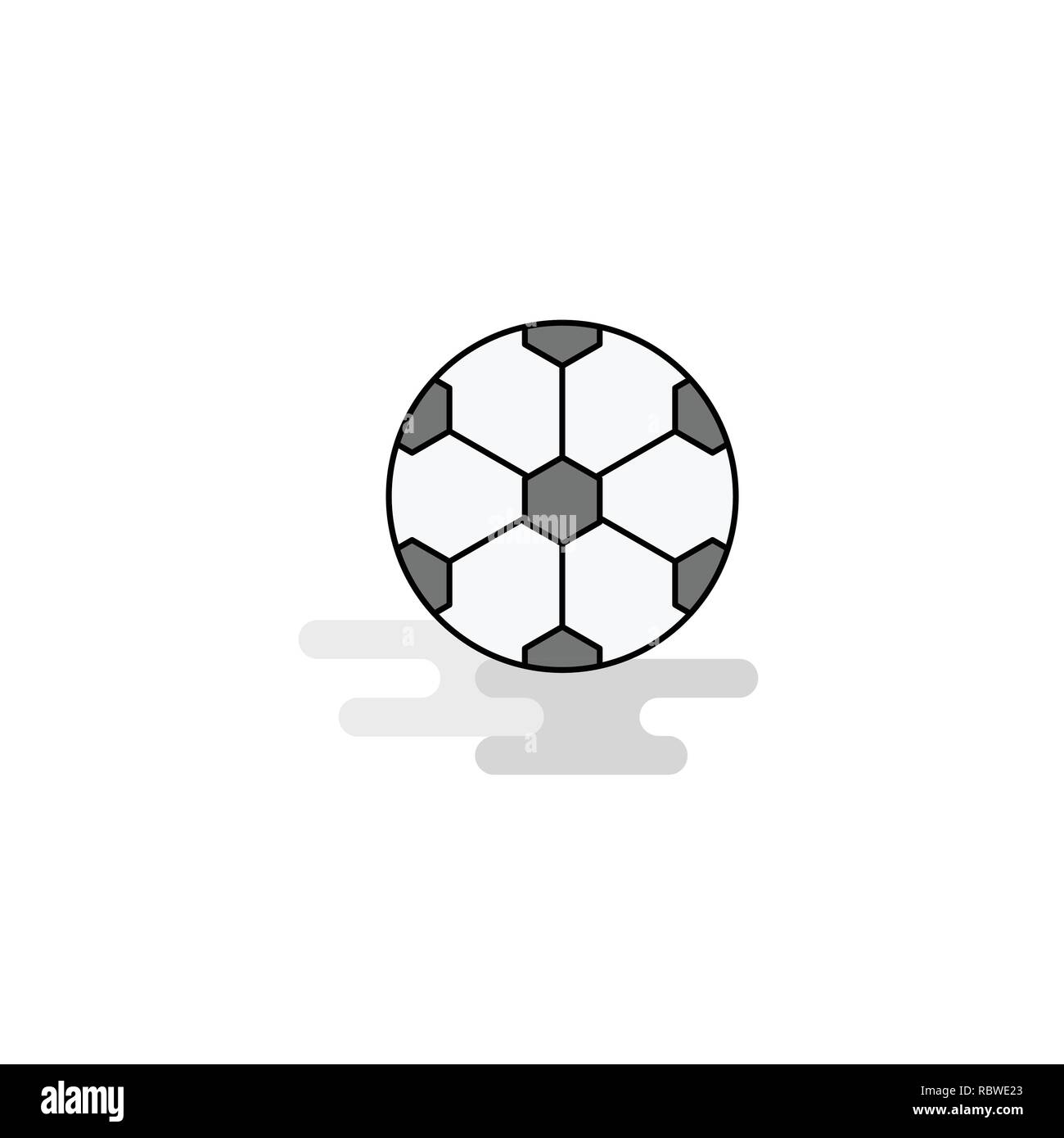 Football filled background Cut Out Stock Images & Pictures - Alamy