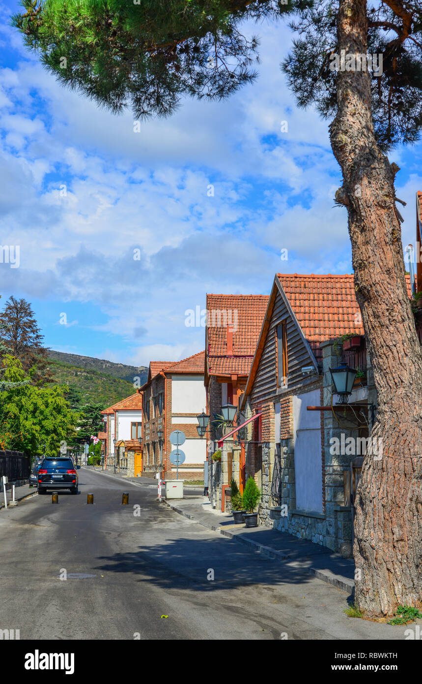 Mtskheta, Georgia - Sep 26, 2018. Old buildings of Mtskheta, Georgia ...