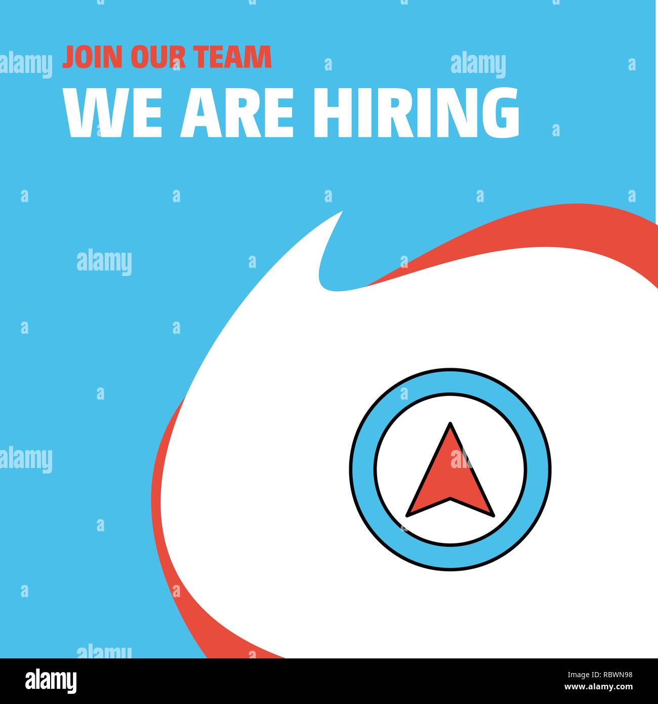 Join Our Team. Busienss Company Map pointer We Are Hiring Poster Callout Design. Vector ...