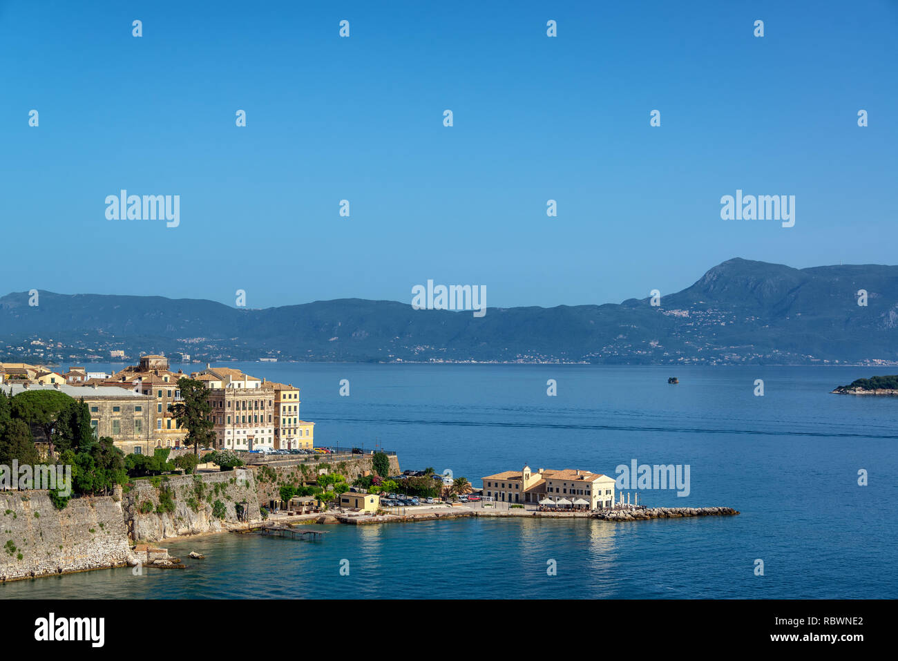 Corfu town landscape hi-res stock photography and images - Alamy