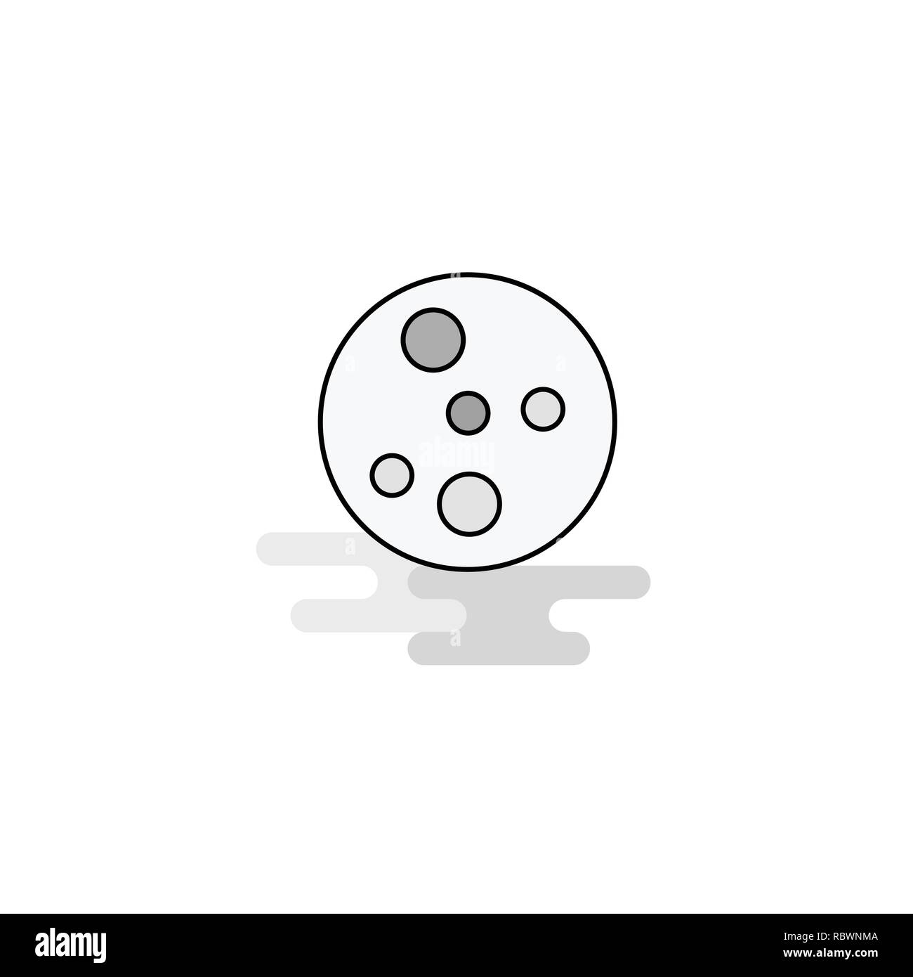 Bacteria cell icon gray hi-res stock photography and images - Alamy