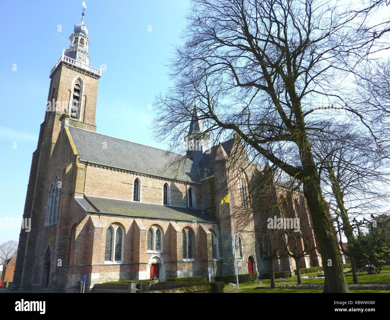 Aardenburg Sint Baafskerk1 Stock Photo - Alamy