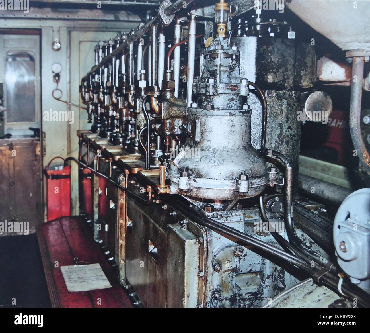 AB BCFm 2-4 Dieselmotor Stock Photo - Alamy