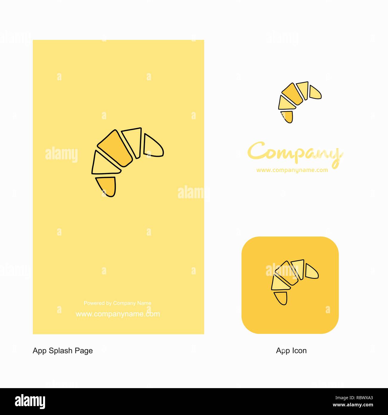 Bun business company logo hi-res stock photography and images - Alamy