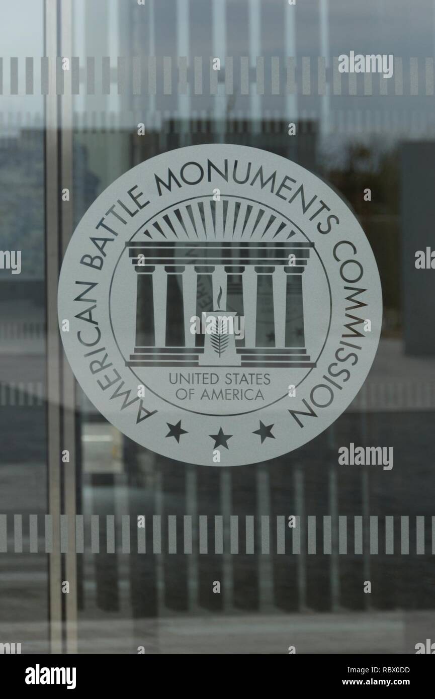 ABMC engraved glass Stock Photo - Alamy