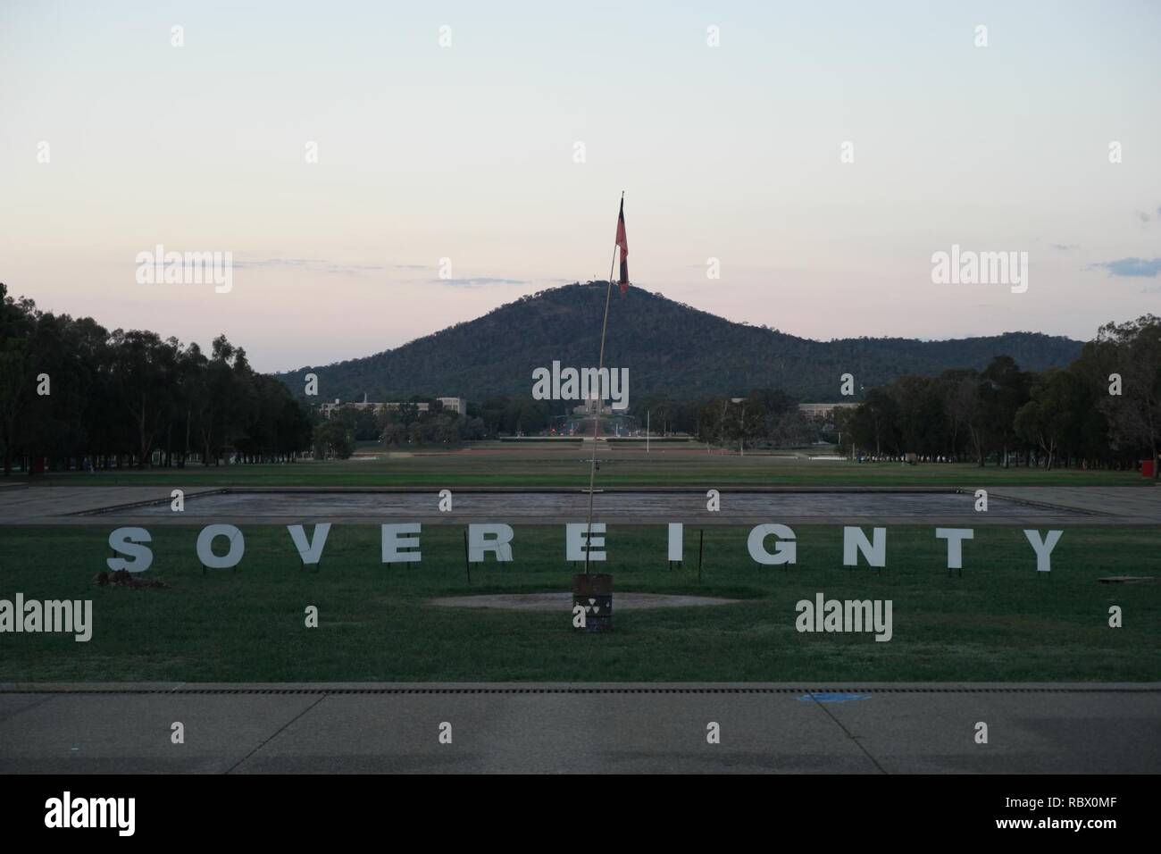 Aboriginal tent embassy hi-res stock photography and images - Alamy