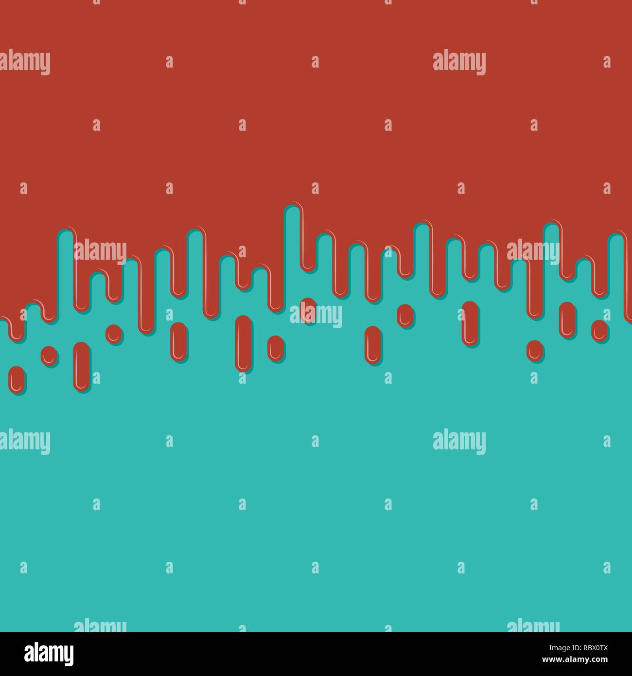 Colored background with rounded lines in flat design. Vector ...