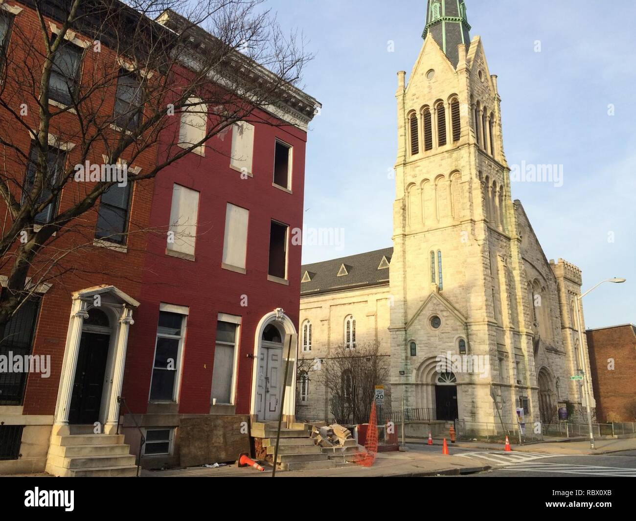 Abraham Briscoe-George W. King House, 1232 Druid Hill Avenue ...