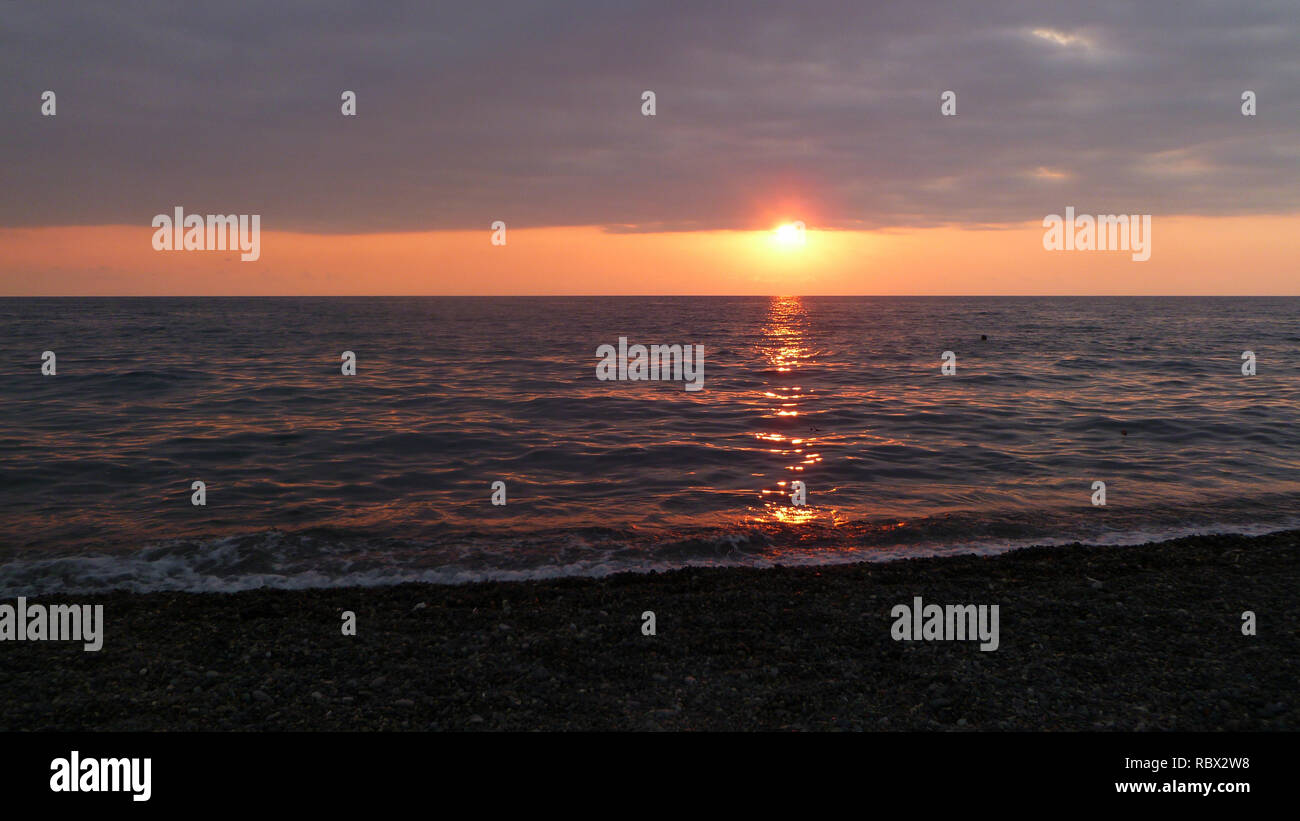 Reflection of sky and clouds on sea hi-res stock photography and images ...