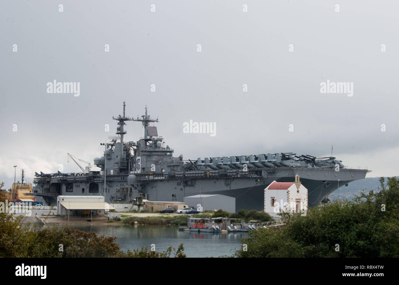 Naval Support Activity Nsa Souda Bay High Resolution Stock Photography ...