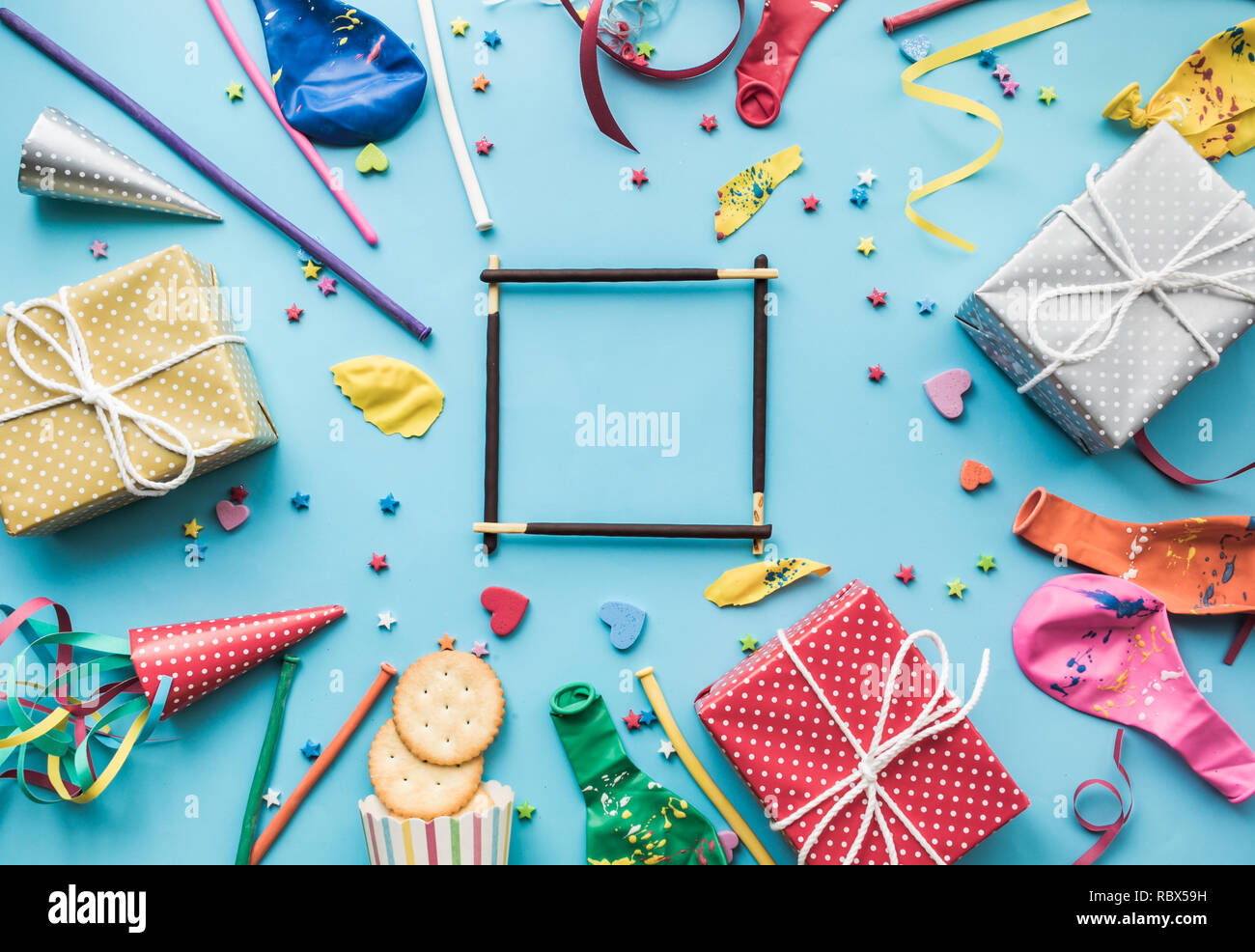 Celebration,party backgrounds concepts ideas with colorful element,gift ...