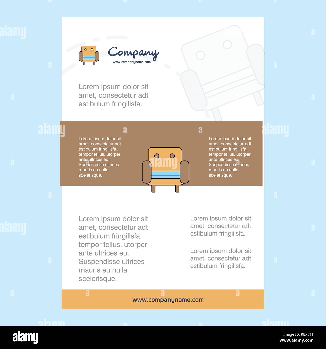 Sofa report Stock Vector Images - Alamy