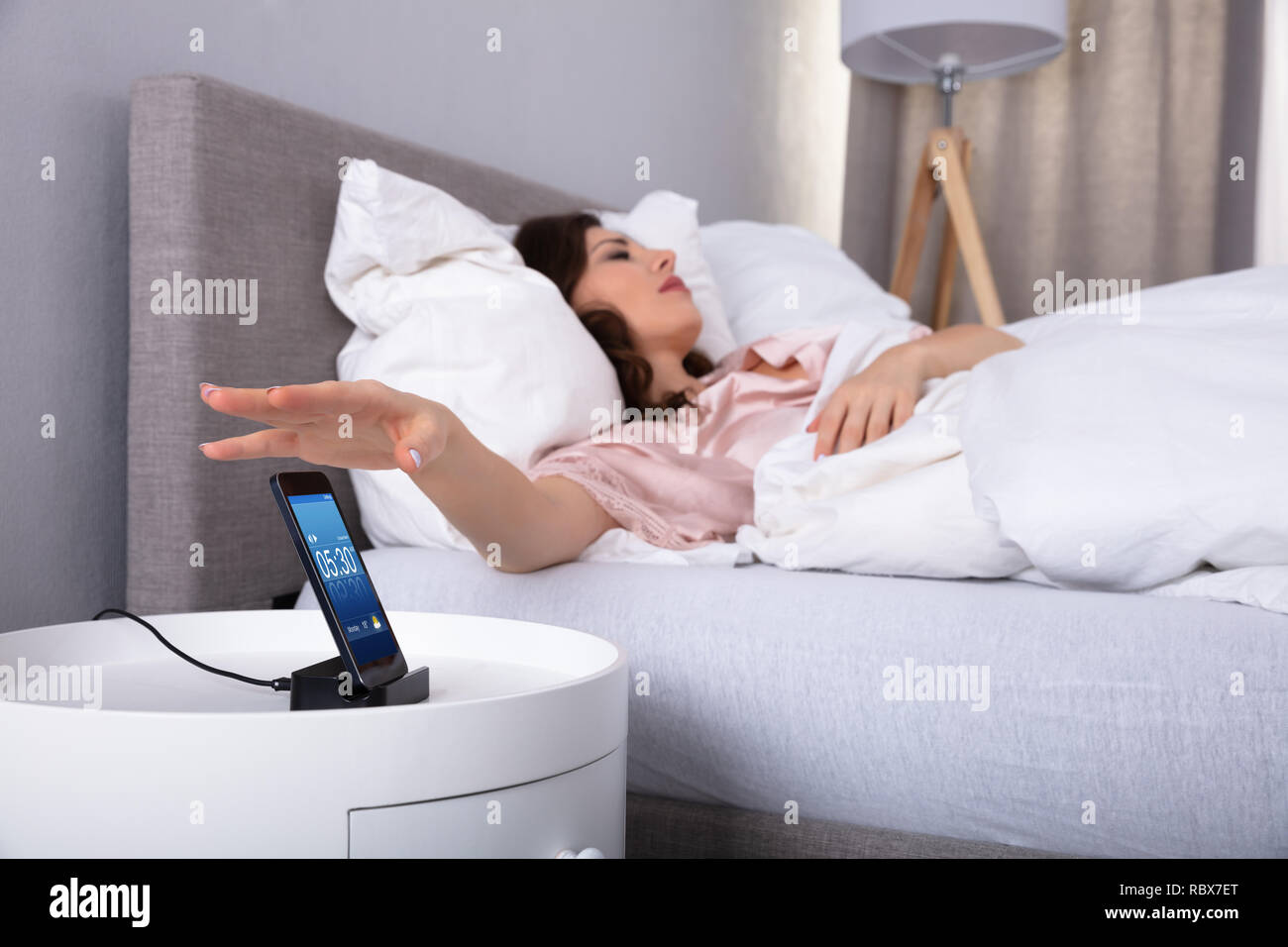 Turning Off Alarm High Resolution Stock Photography and Images - Alamy