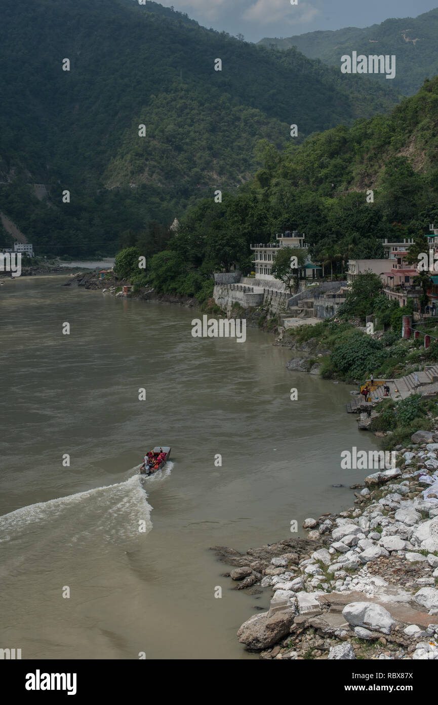Ganges River, Rishikesh, India Stock Photo - Alamy