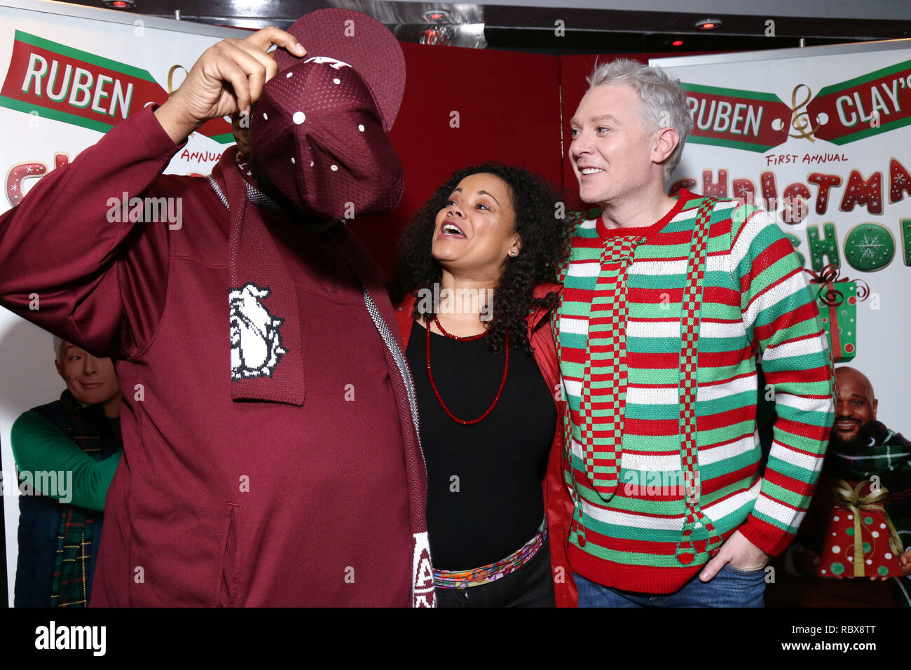 Opening night party for Ruben and Clay Christmas Show held at the ...