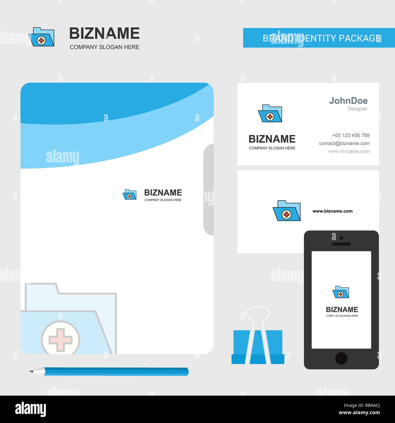 Medical File Cover Page Design
