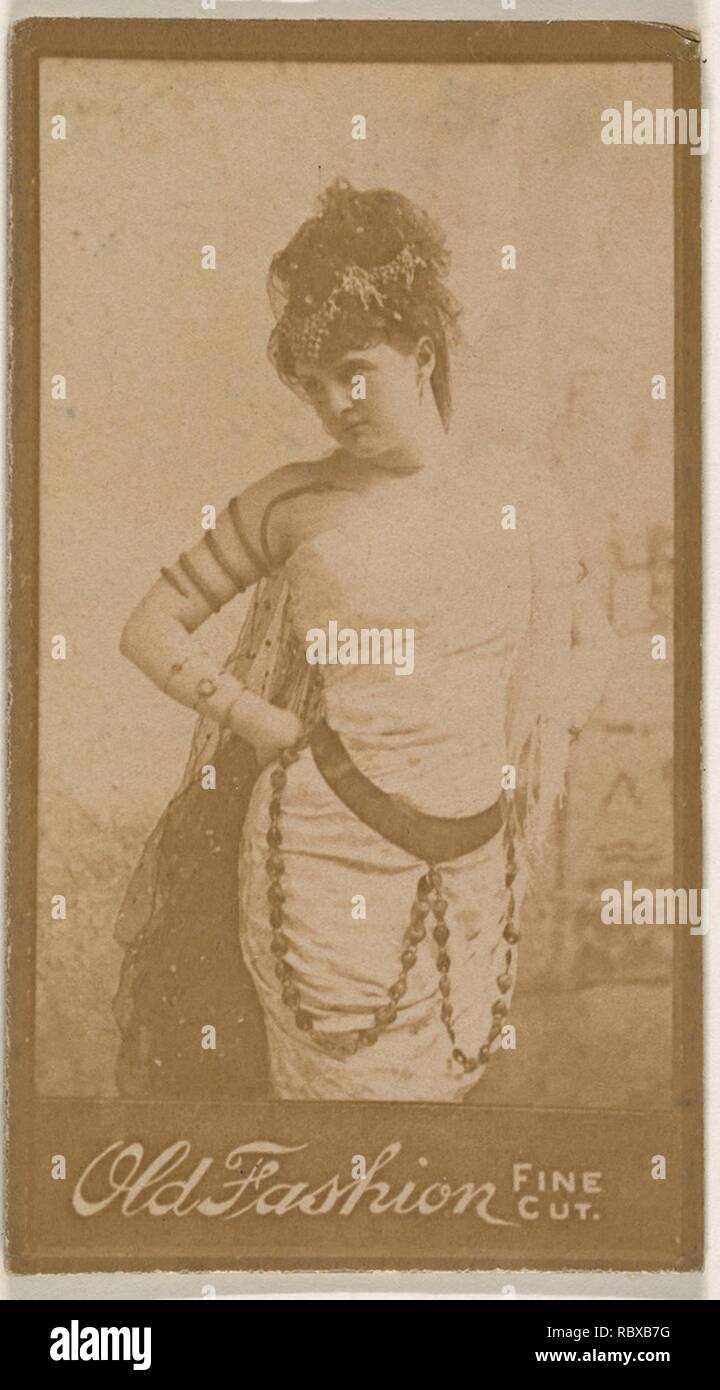 710138 Actress wearing costume with spiral armband, from the Actresses ...