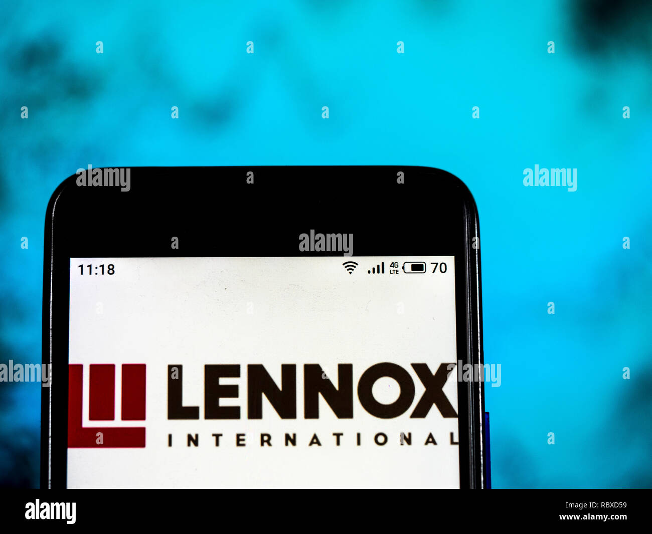 Lennox international logo hi-res stock photography and images - Alamy