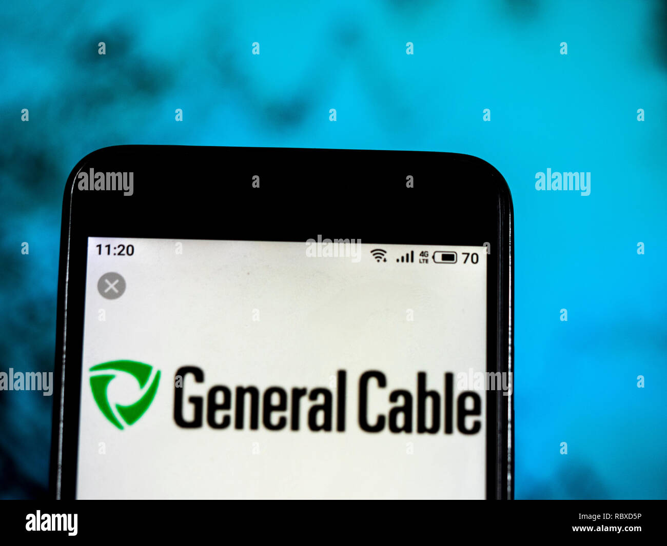 General cable logo hi-res stock photography and images - Alamy