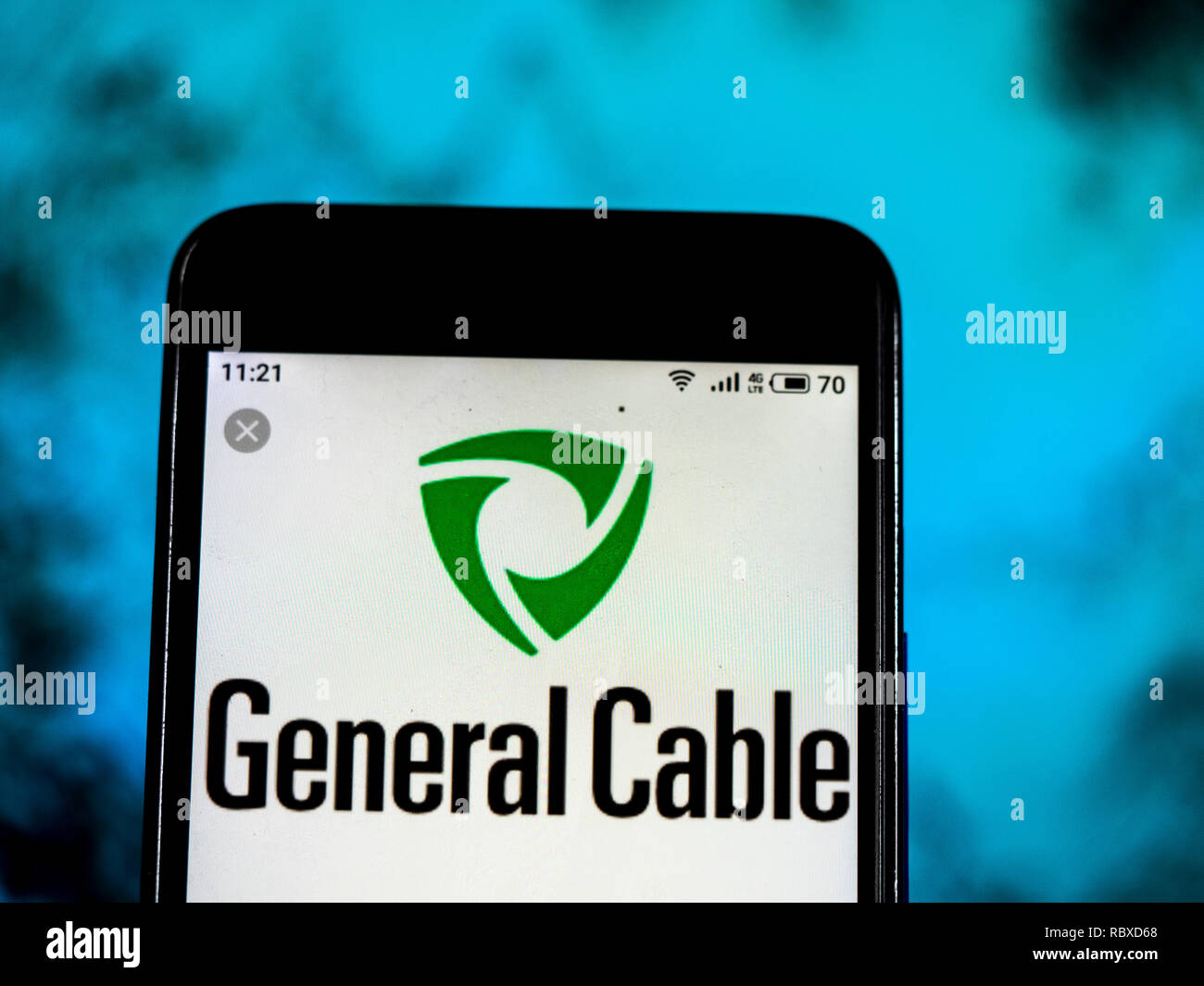 General cable logo hi-res stock photography and images - Alamy