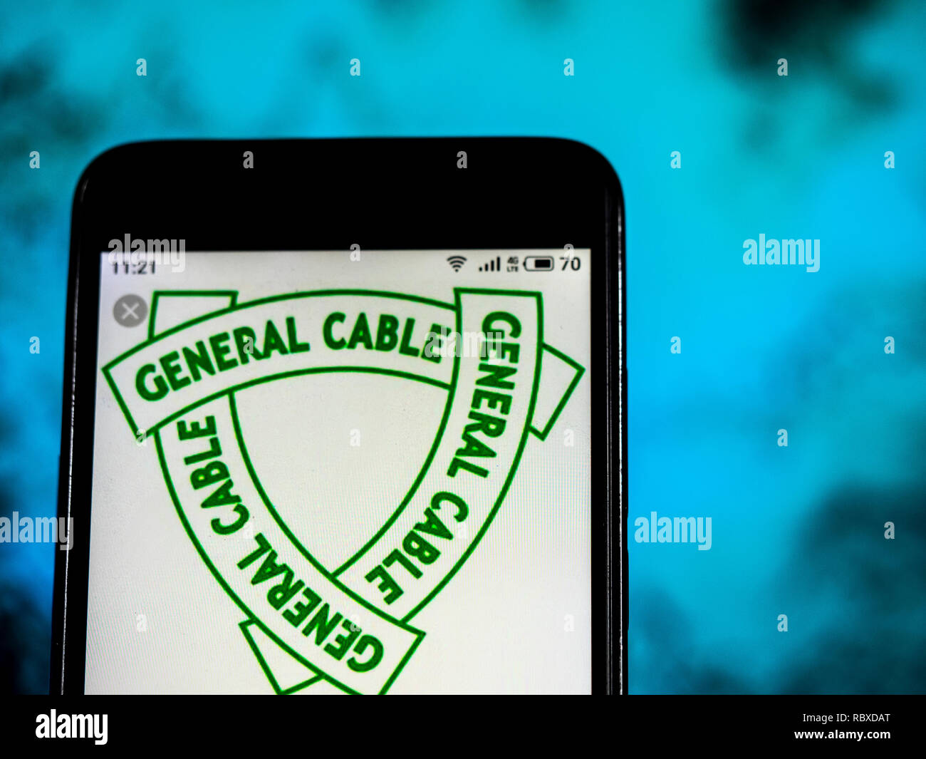 General cable logo hi-res stock photography and images - Alamy