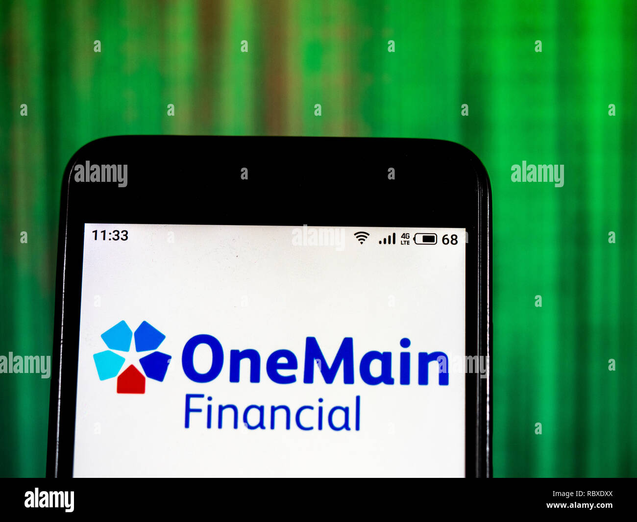 Onemain logo hi-res stock photography and images - Alamy