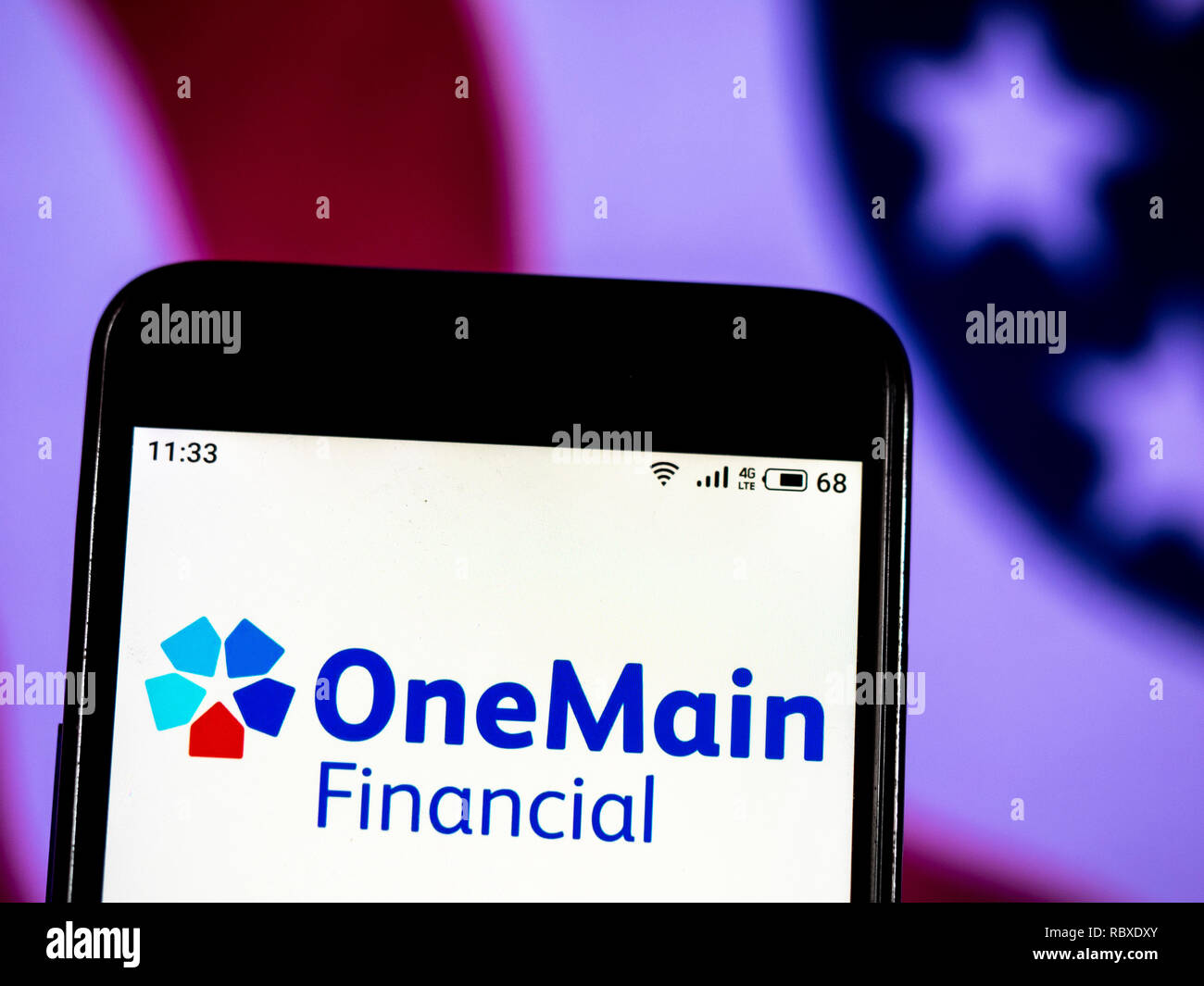 Onemain logo hi-res stock photography and images - Alamy