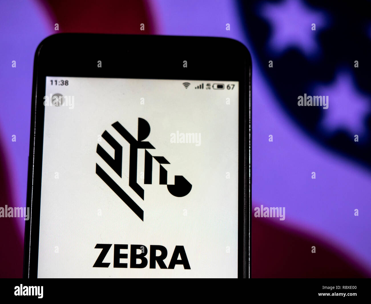 Zebra technologies logo hi-res stock photography and images - Alamy
