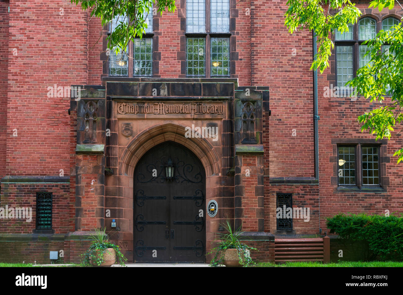 Milwaukee, Wisconsin/USA –September 2, 2018: Chapman Hall at University ...