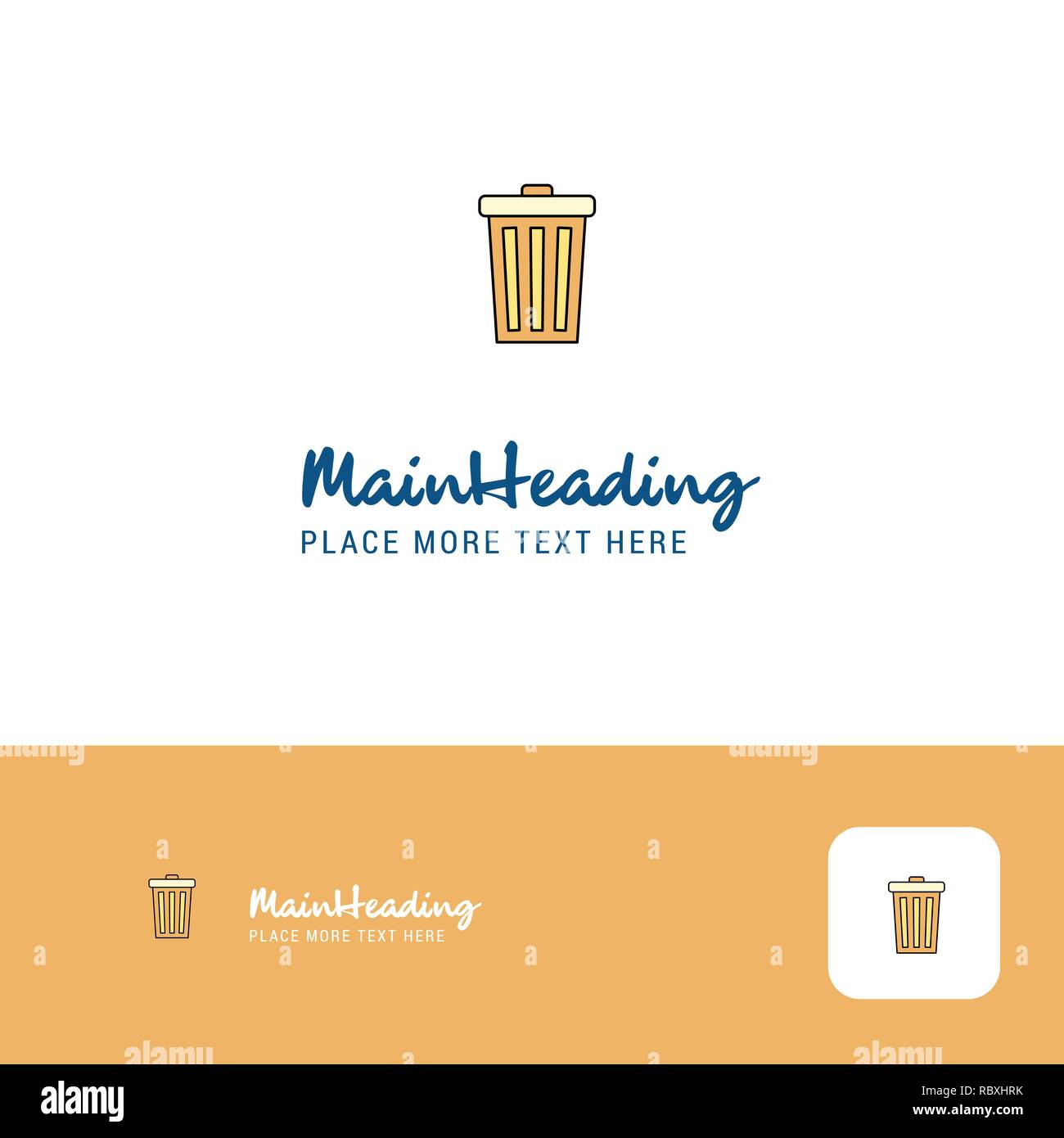 Dustbin Logo High Resolution Stock Photography and Images - Alamy