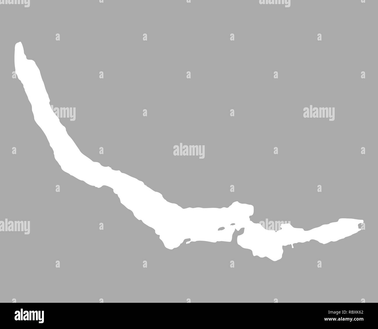 Map of Lake Zurich Stock Photo - Alamy