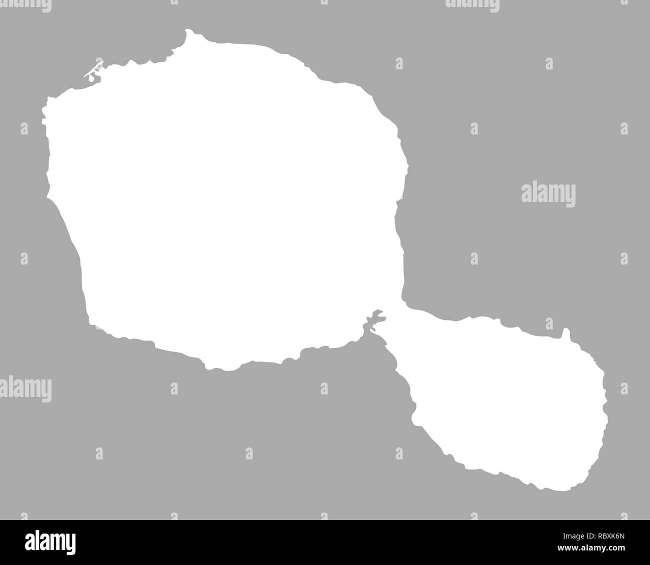 Map of Tahiti Stock Photo - Alamy