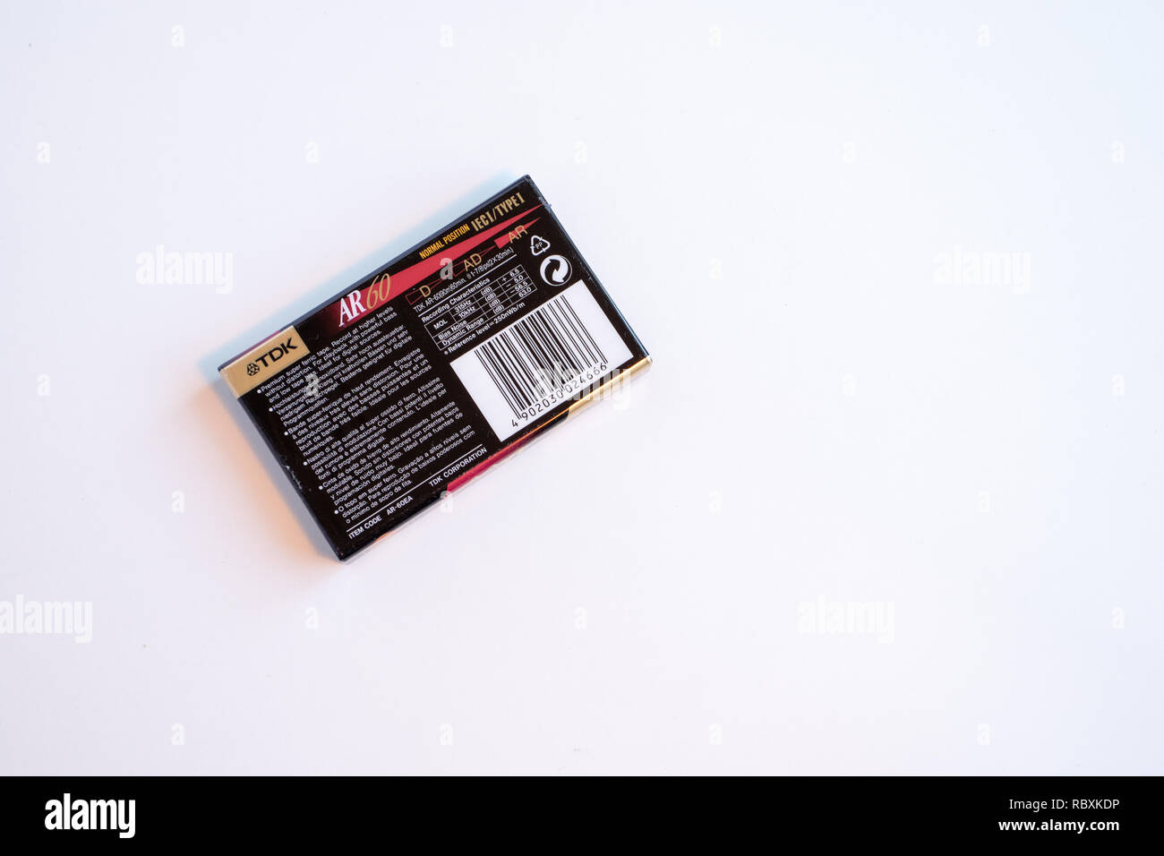 Tdk audio cassette hi-res stock photography and images - Alamy