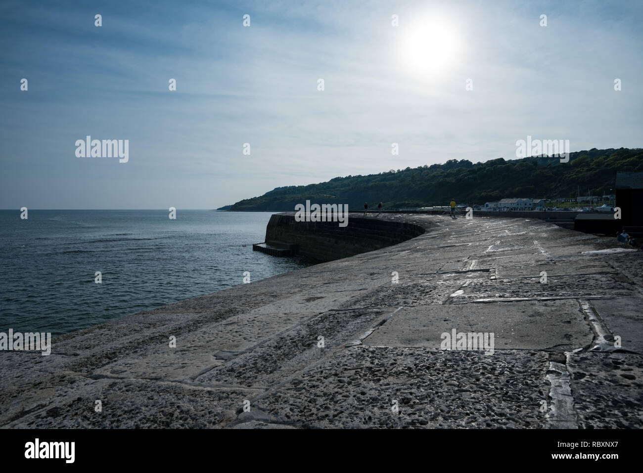 The Cobb, Lyme Regis Stock Photo - Alamy