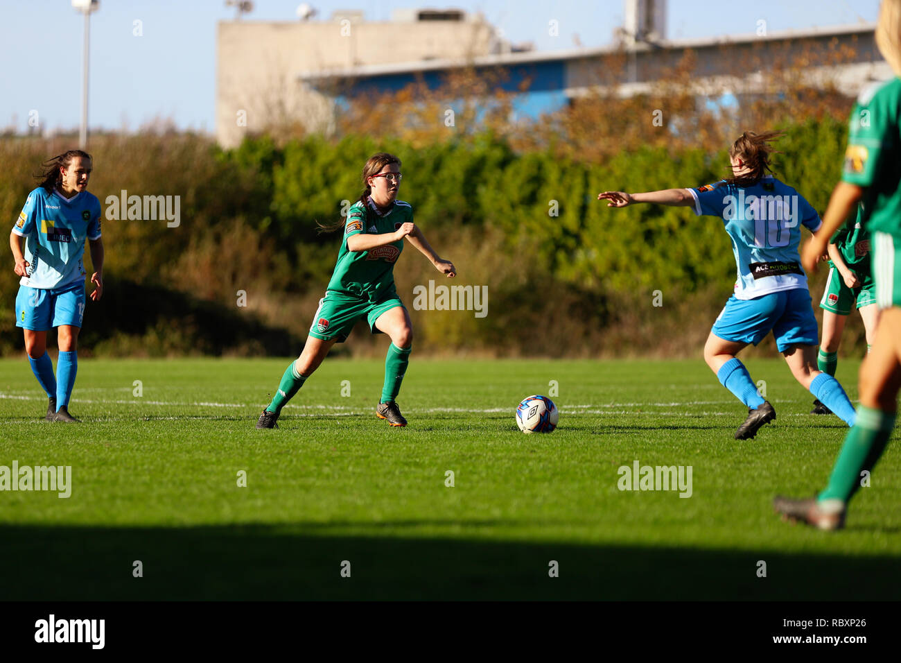 October 28th, 2018, Cork, Ireland: Cork City FC Women vs Peamount ...