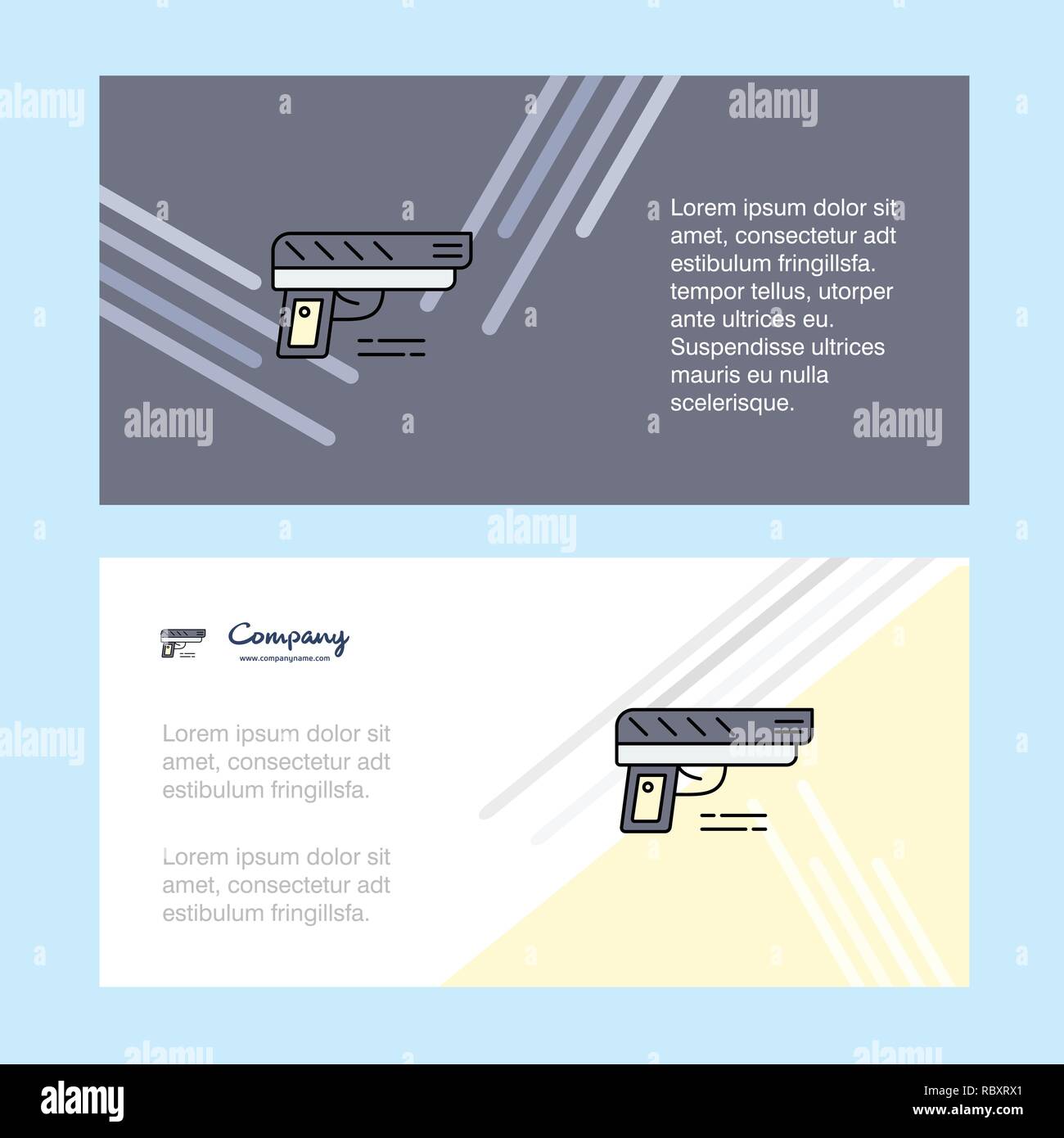 Rifle advertising Stock Vector Images - Alamy