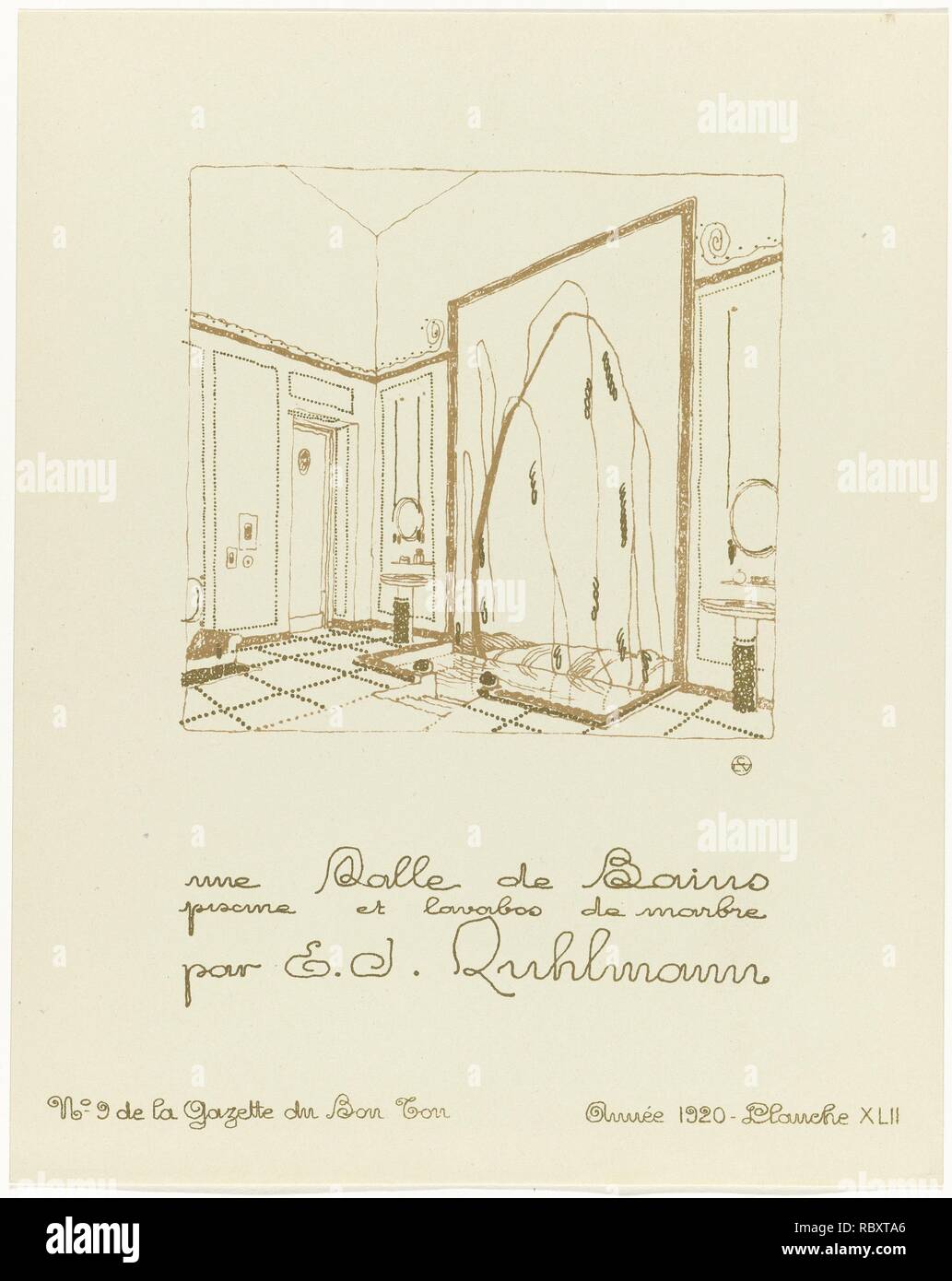 émile jacques ruhlmann hi-res stock photography and images - Alamy