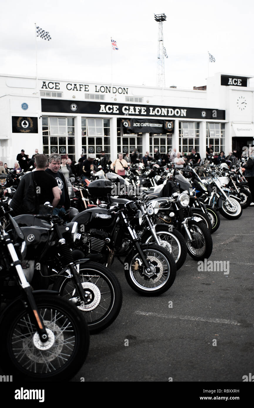 Ace Cafe London reunion weeked Stock Photo - Alamy