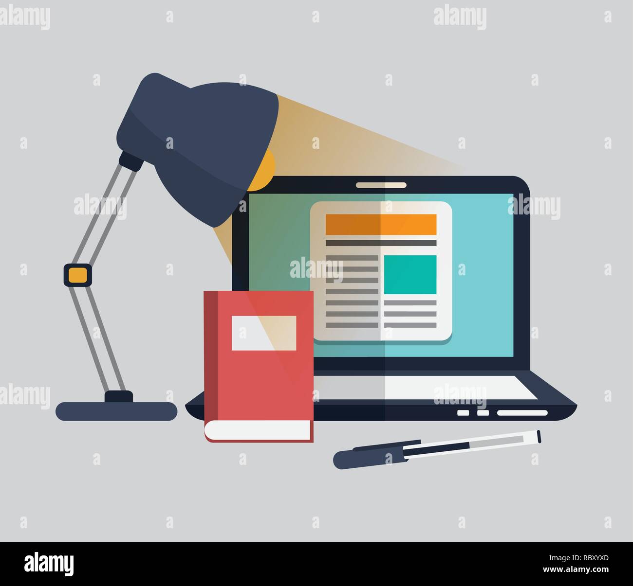 Blog icons design Stock Vector Image & Art - Alamy