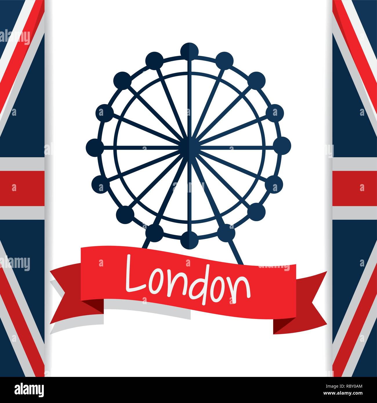 London eye Stock Vector Images - Alamy
