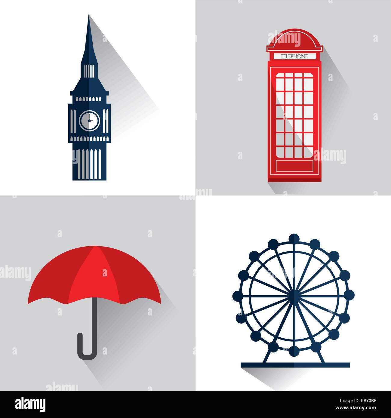 London landmarks design Stock Vector Image & Art - Alamy