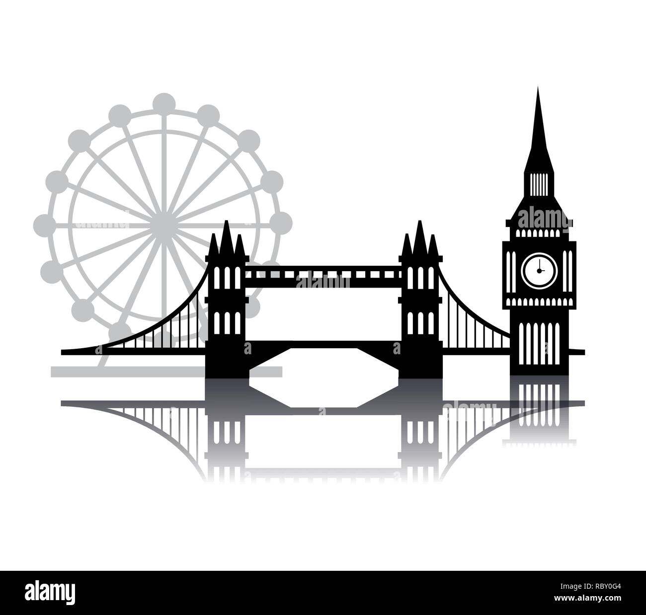 London landmarks design Stock Vector Image & Art - Alamy
