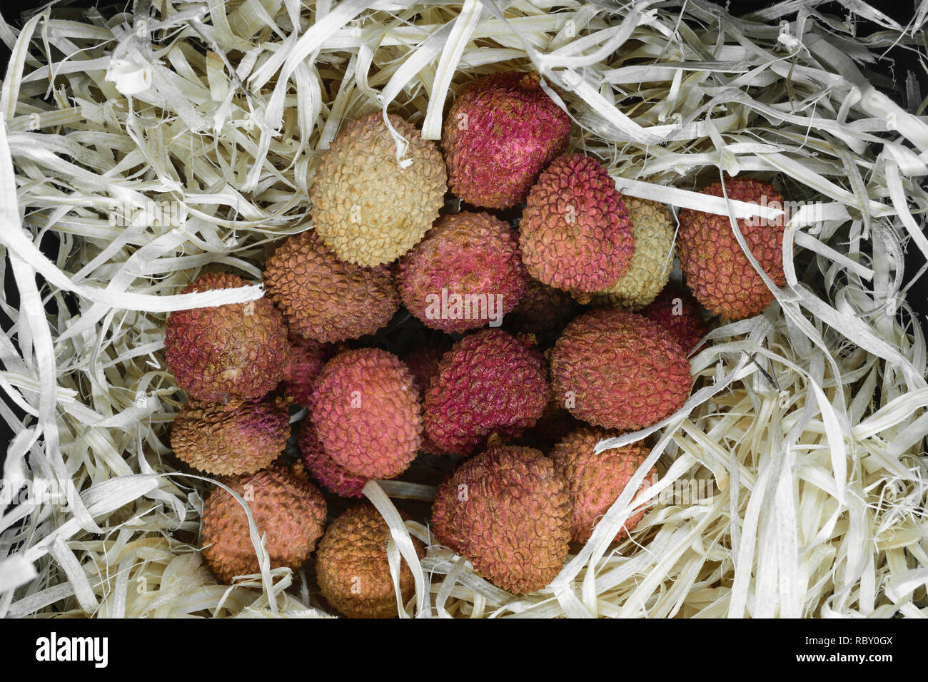 Sweet lychees fruits close hi-res stock photography and images - Alamy