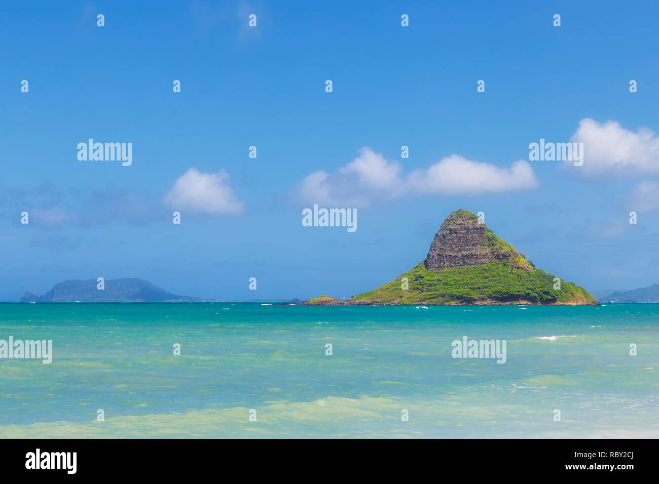Chinaman Hat Oahu Hawaii High Resolution Stock Photography and Images ...
