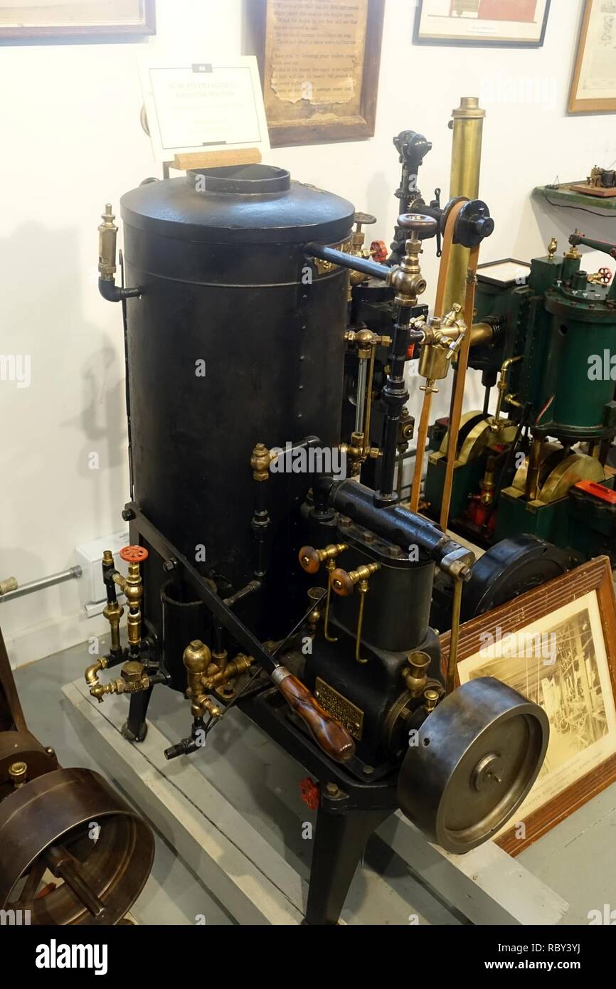 Acme Steam Engine Co., Rochester, New York, Automatic Packaged Engine ...