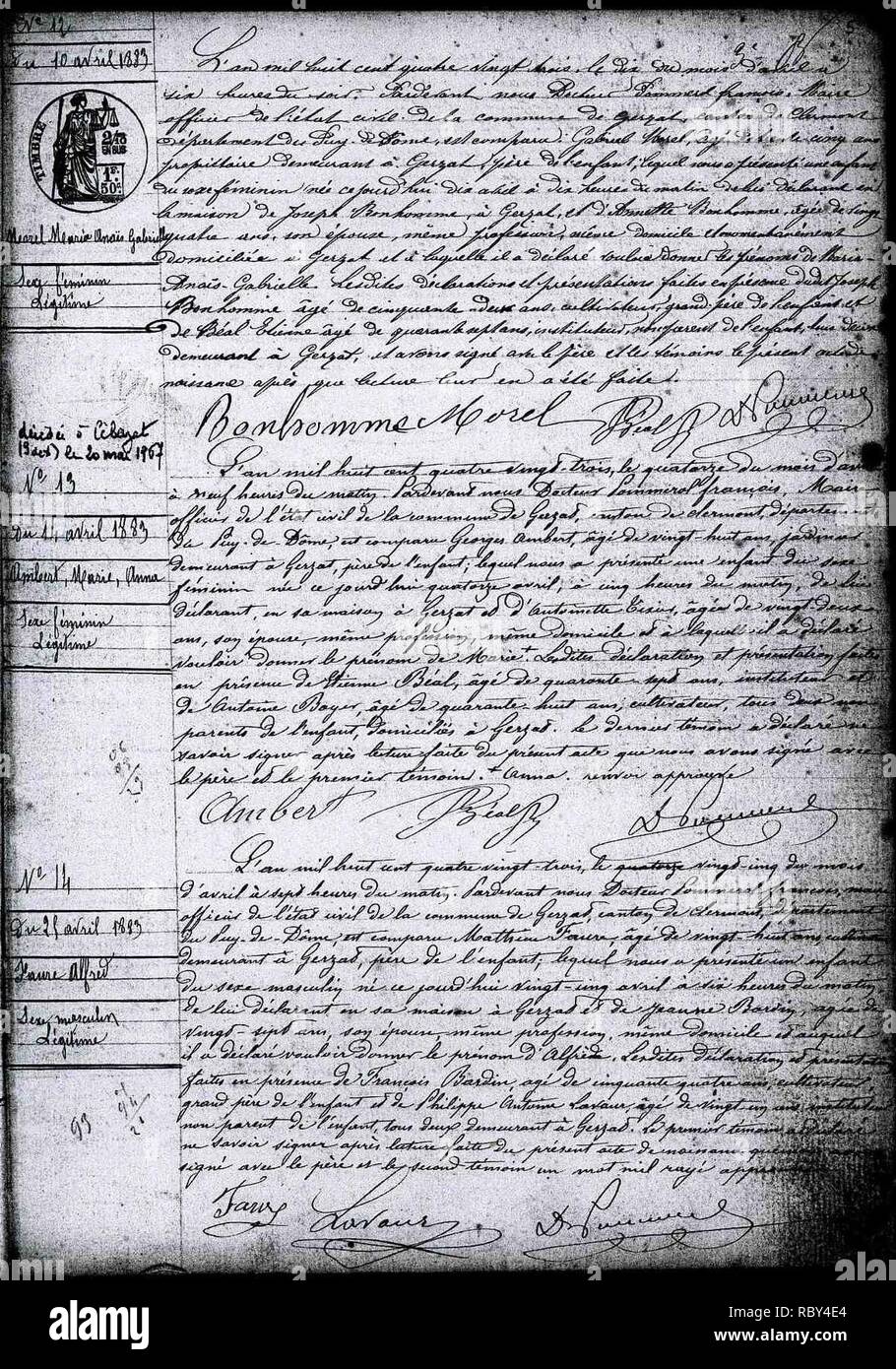 Alfred faure hi-res stock photography and images - Alamy