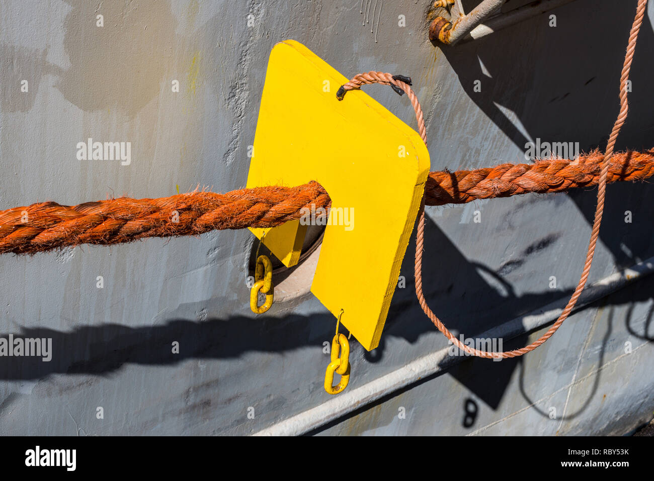 Vermin Stoppers - keeping berthed vessel vermin free. Marine Rat Guard ...