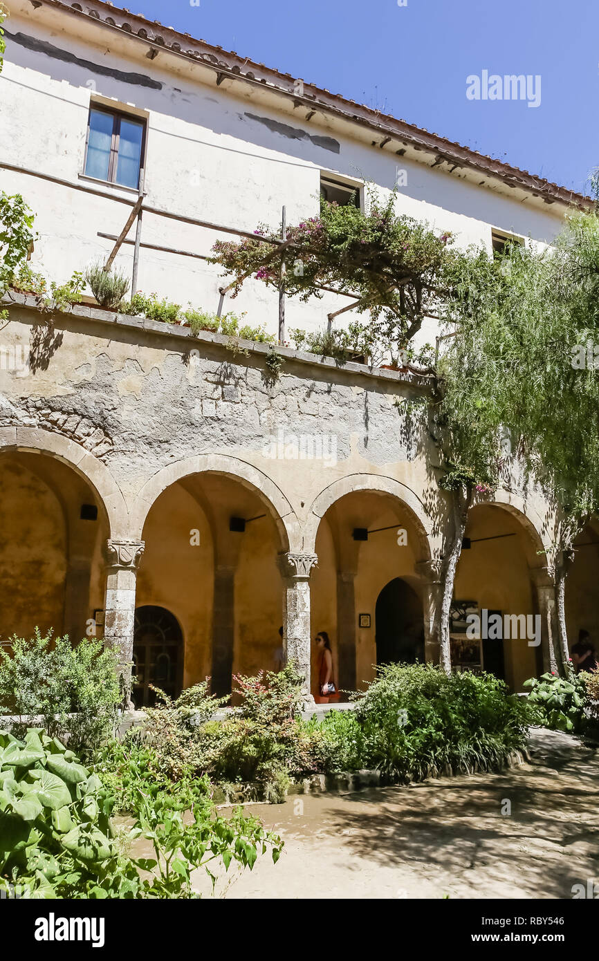 Church and Convent of St. Francis, Sorrento, Italy Stock Photo - Alamy